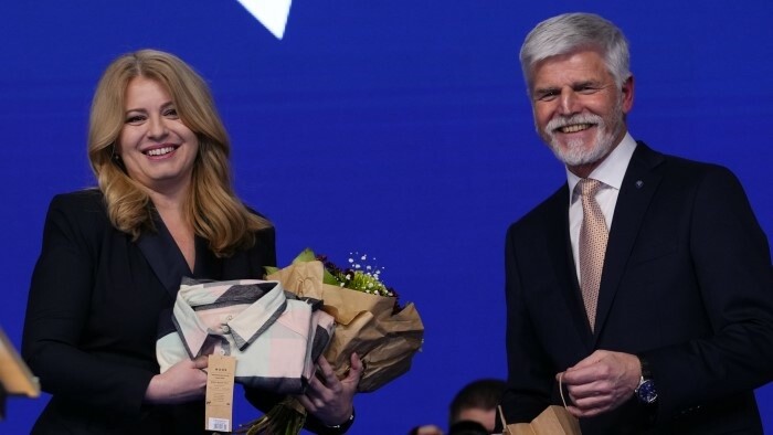 Czech President Pavel: Congratulation from Čaputová most beautiful - News - Rádio RSI English - STVR